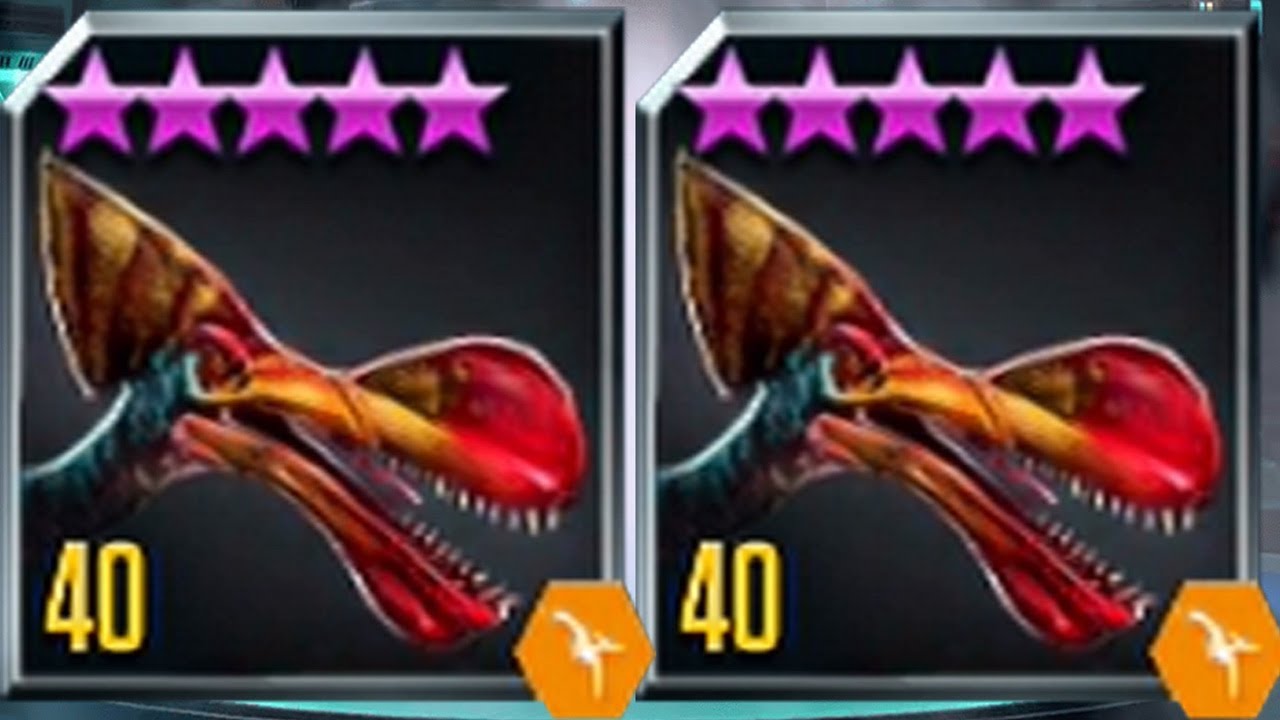 TROPEOGOPTERUS LEVEL 40 - Jurassic World The Game - YouTube
