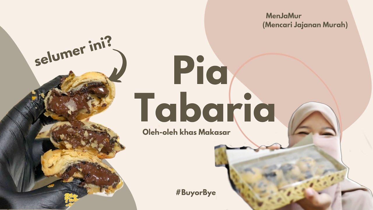 Review Jujur Pia Tabaria Oleh-Oleh Khas Makassar Edisi MenJaMur Mencari ...