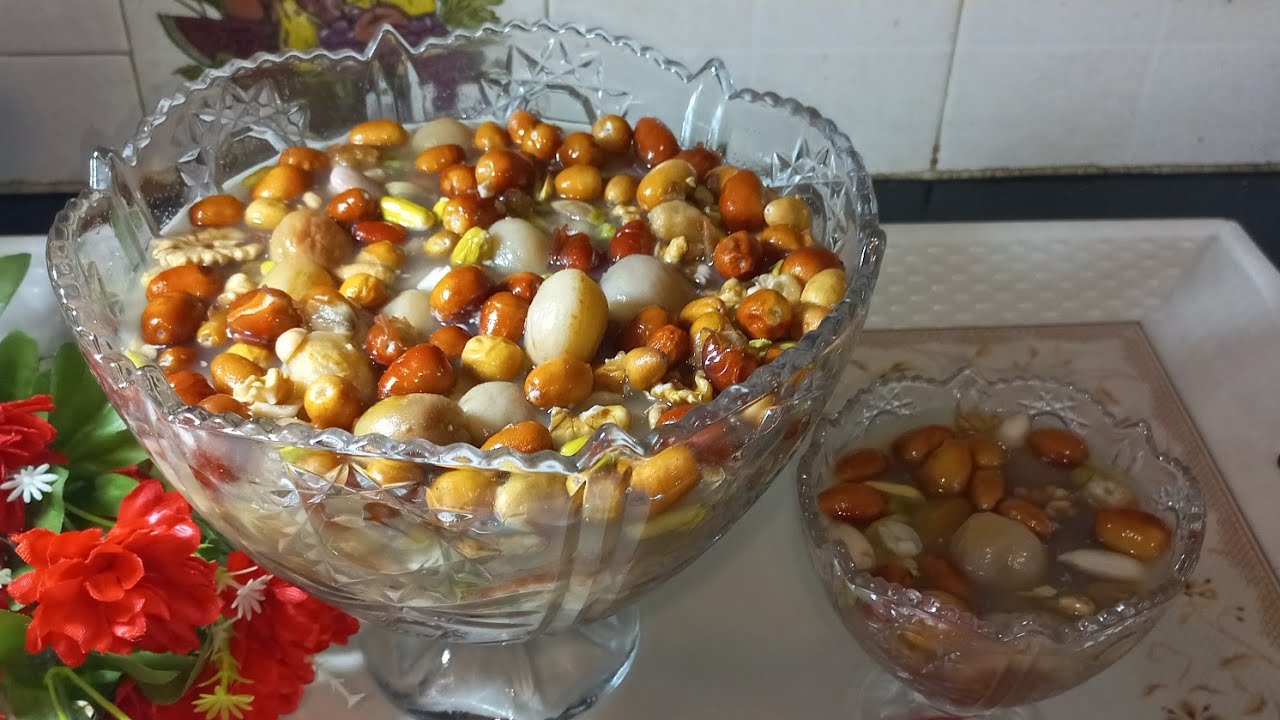 Haft Mewa NOWRUZ (7 dry fruits)recipe #yummy #easy #nowruz #mukbang # ...