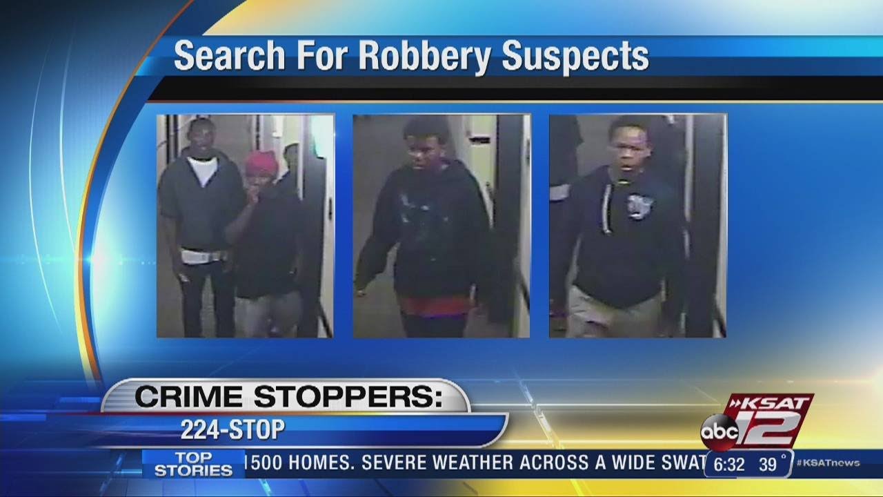 Crime Stoppers seeking aggravated robbery suspects - YouTube