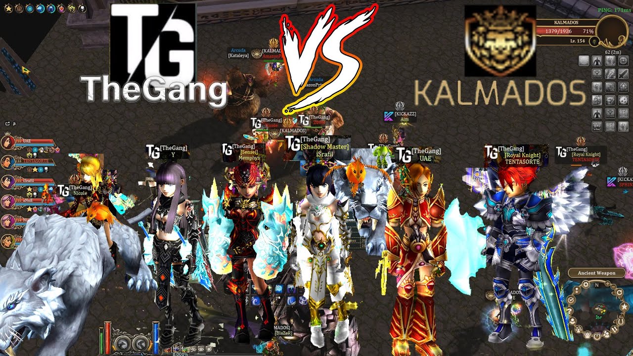 Pristontale LostTale | TheGang V.S Kalamdos PK CLAN WARS!!!!!! - YouTube