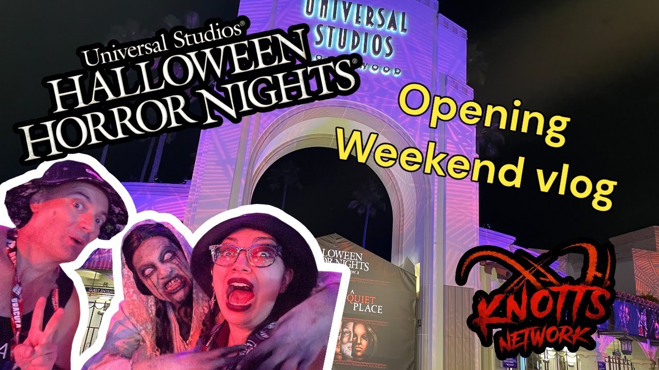 Universal Studios Halloween Horror Nights Hollywood Opening Weekend ...