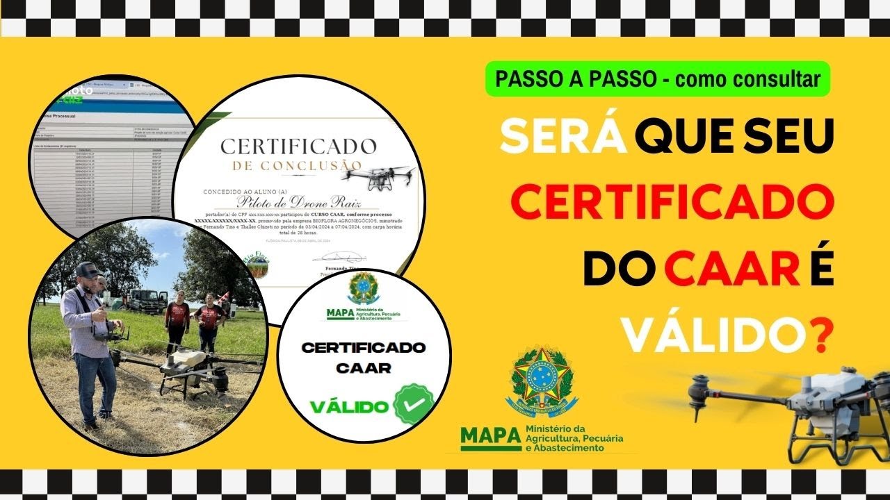 COMO CONSULTAR CERTIFICADO DO CAAR É VÁLIDO NO MAPA - YouTube