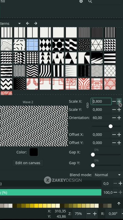 Seamless Pattern in Inkscape - YouTube