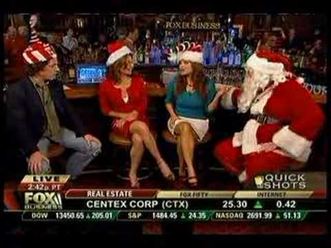 Santa Visits Happy Hour - YouTube