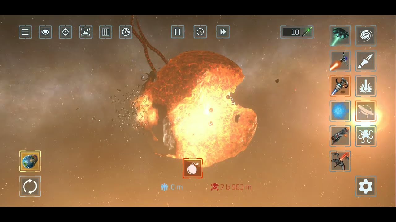 solar smash destroying earth - YouTube
