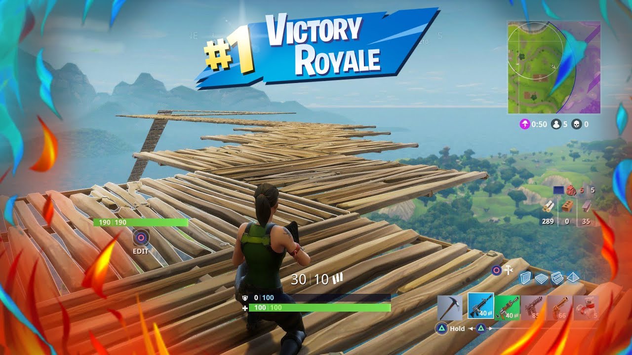 Sky Bases Are Finally Back! Fortnite Sky Base Win - YouTube