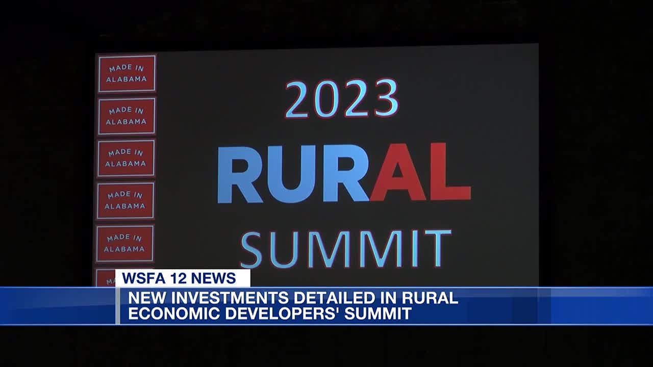 New investments detailed in rural economic developers summit - YouTube