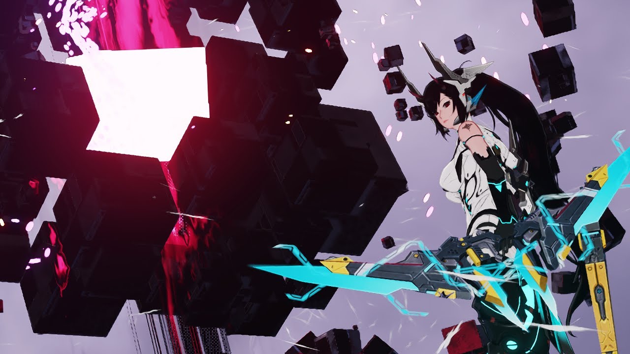 [PSO2:NGS] Overgeared Bow Braver Finally Solo Clear Dark Falz Dalion ...