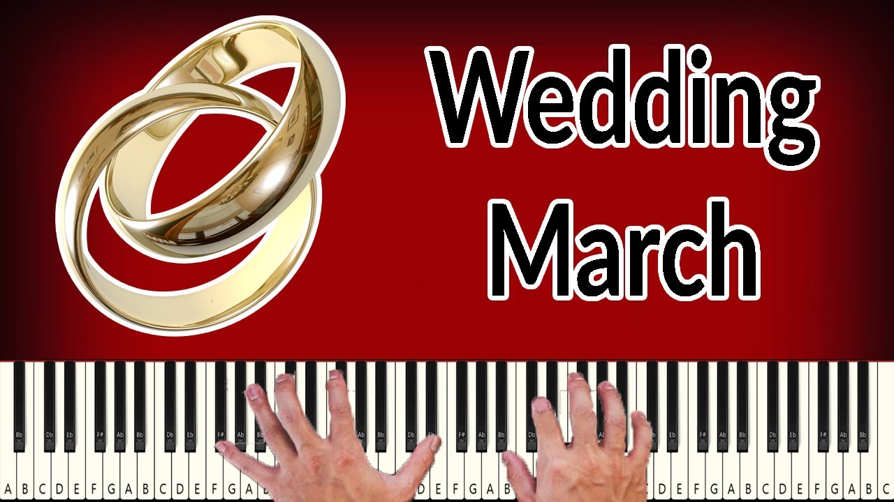 Wedding March - PIANO TUTORIAL - YouTube