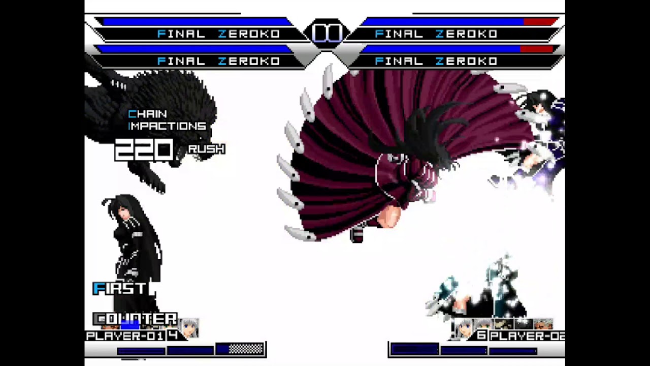 Kof Mugen Final Zeroko 2x VS Final Zeroko 2X - YouTube