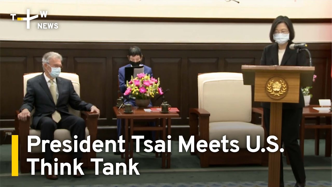 President Tsai Meets Center for American Progress Think Tank ...