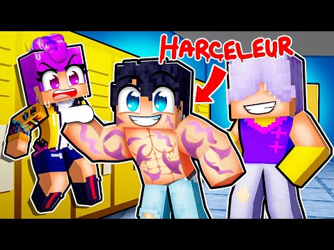 Les Saja Boys HARCÈLE les Huntrix à L’École sur Minecraft ! 😰