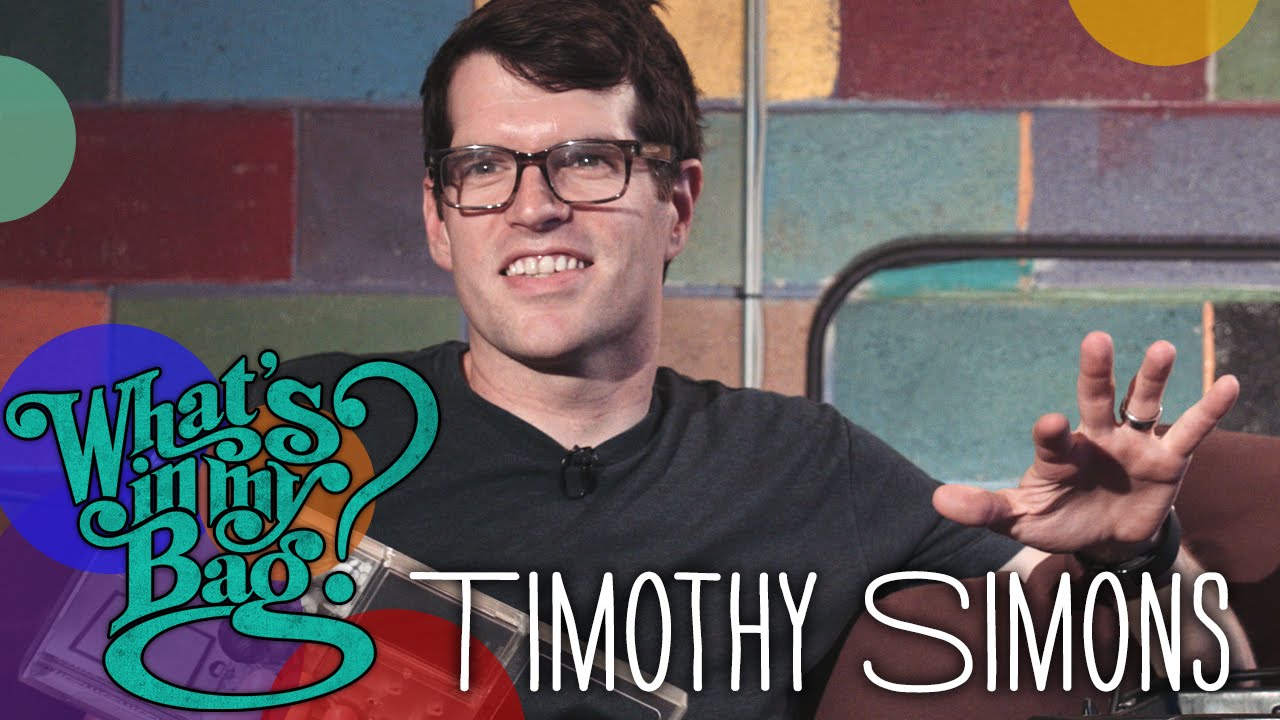 Timothy Simons - What's In My Bag? - YouTube
