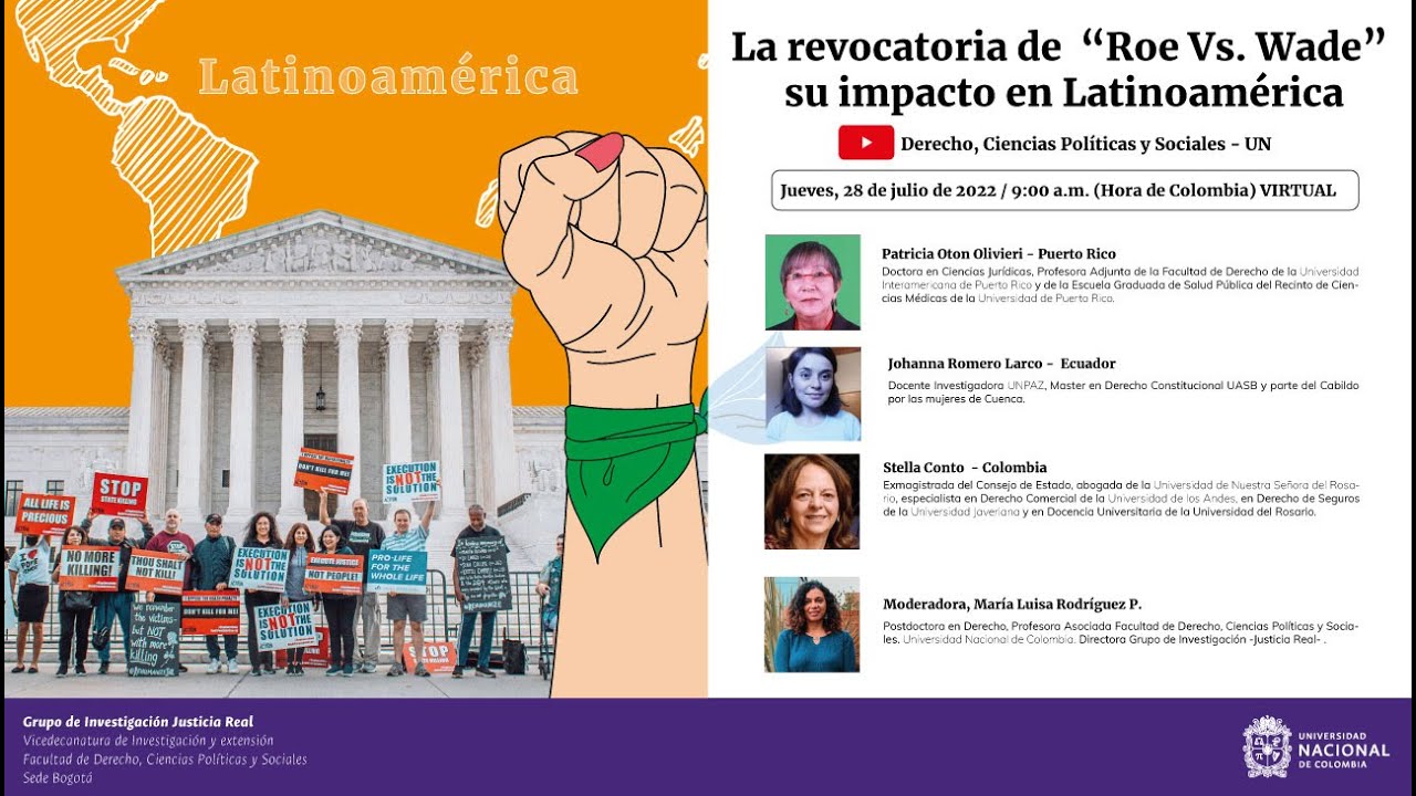 La revocatoria de “Roe Vs. Wade” su impacto en Latinoamérica - YouTube