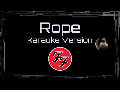 Foo Fighters • Rope (CC Karaoke / Instrumental)