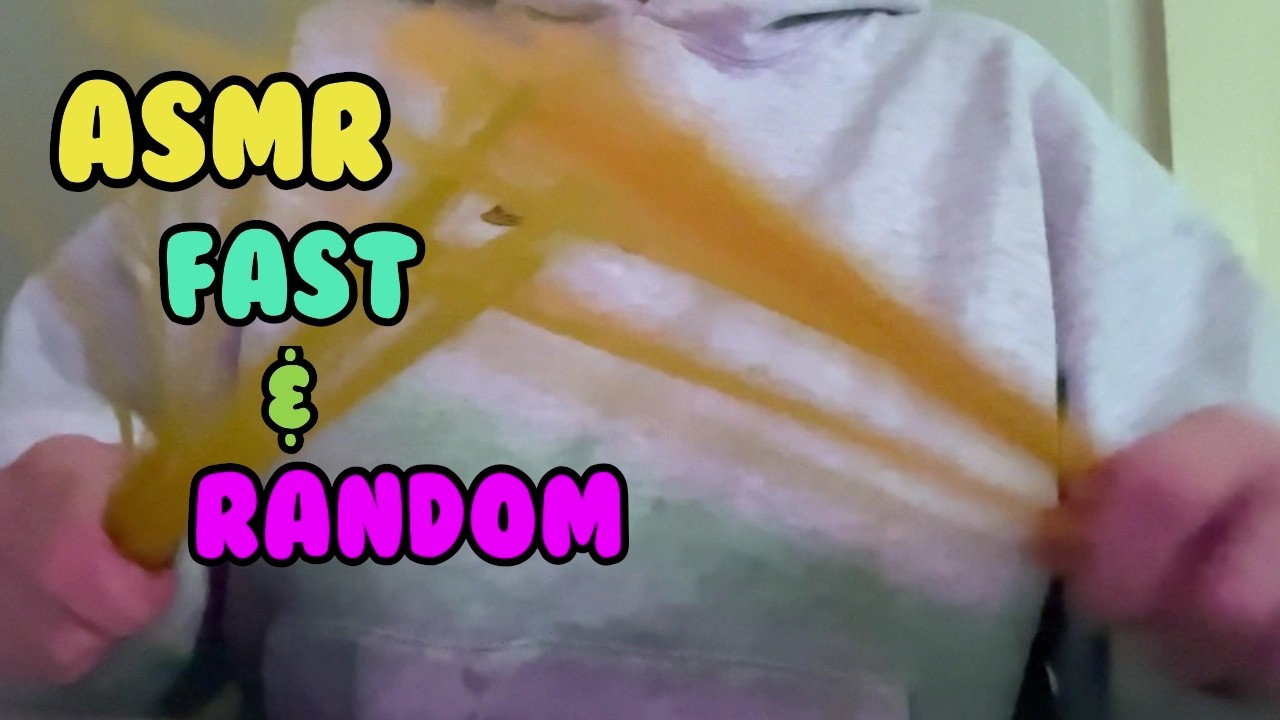 Fast and Random ASMR - YouTube