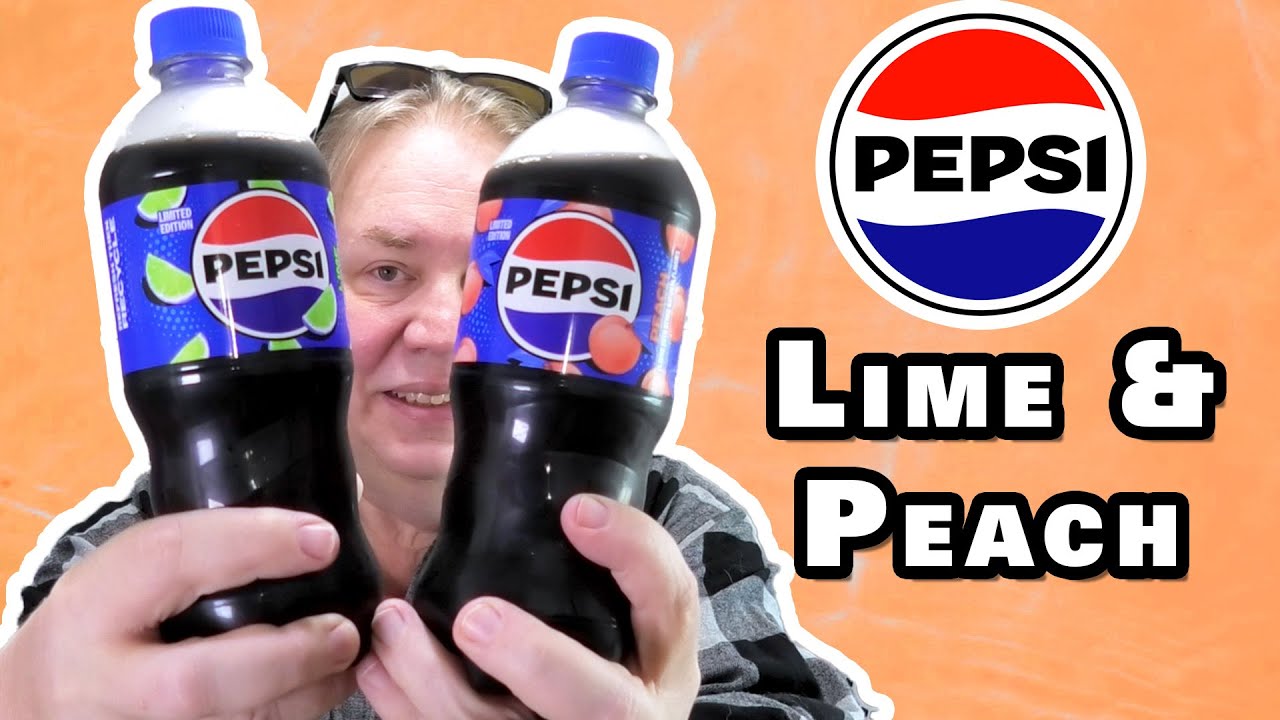 Pepsi Peach and Pepsi Lime REAL Review - YouTube