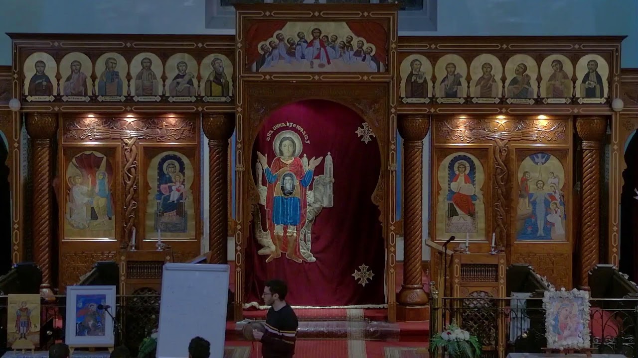 St Mary & St Mina Coptic Orthodox Church - Liturgy of Feast of the 49 ...