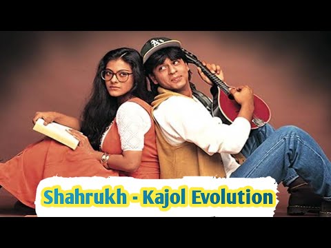 Shahrukh khan - Kajol evolution | #Shahrukhkhan #Kajolsongs | best of shahrukh | Filmi baat | 90shit