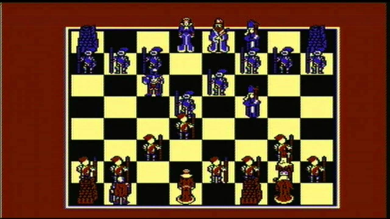 Battle Chess NES Gameplay Round 1 - YouTube