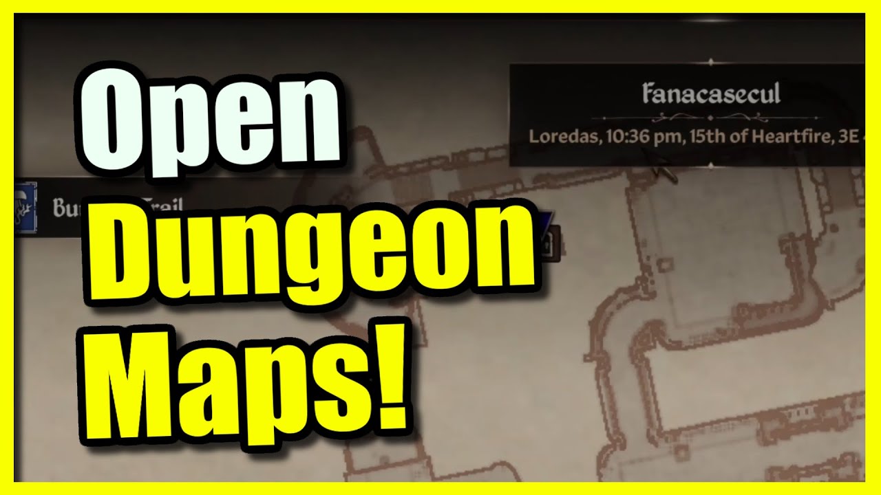 How to See the Dungeon Maps in Oblivion Remastered (The Elder Scrolls ...