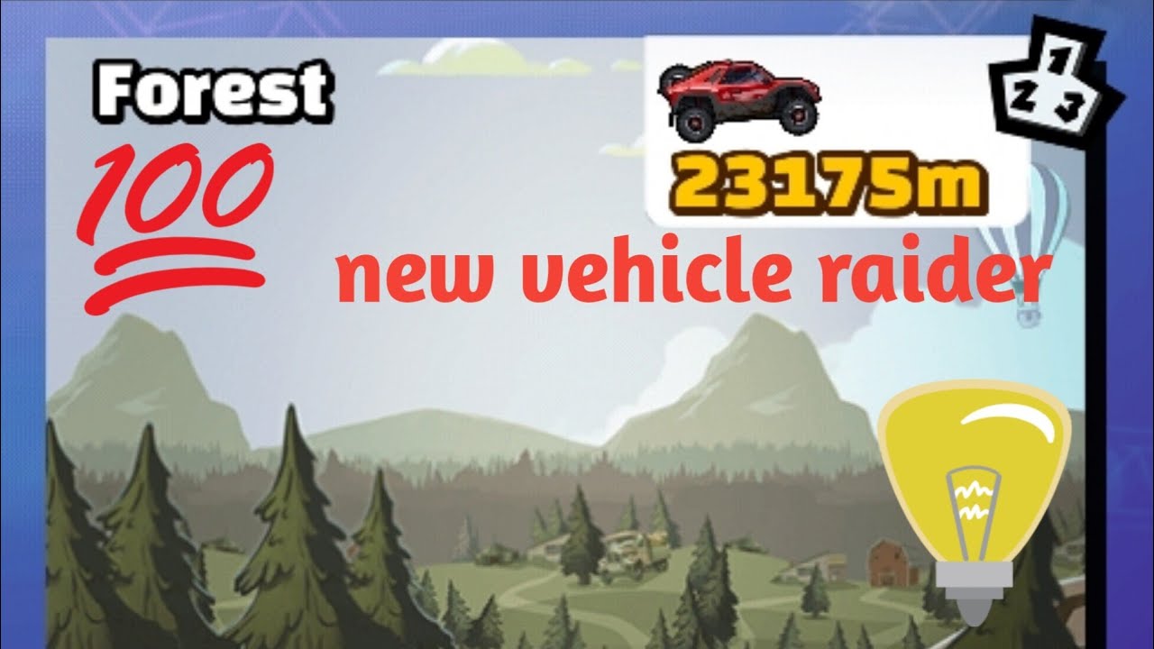 New Record in map forrest with new Raider : Hill Climb Racing 2 Android ...