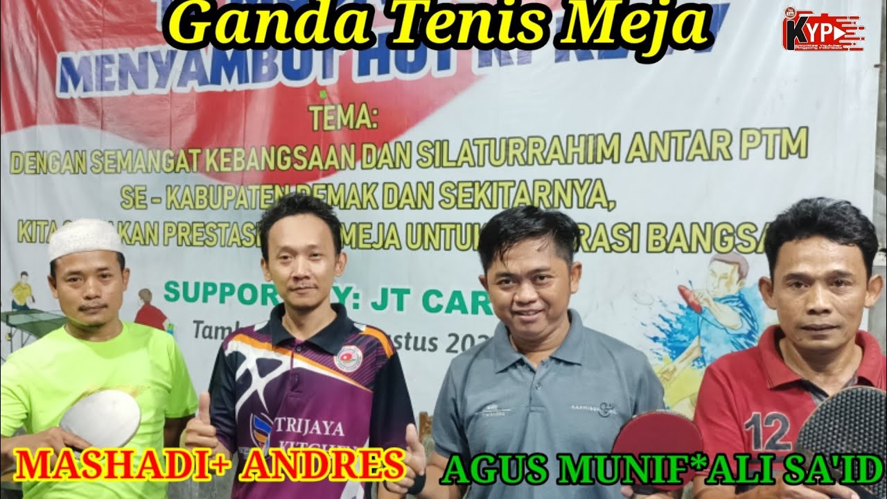 Ganda Andres+Mashadi vs Munif+ Ali Said - YouTube
