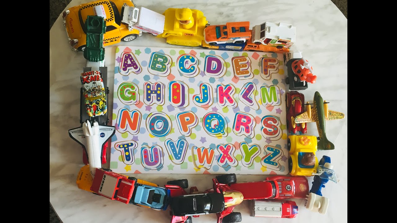 Alphabet | Vehicles | Alphabet Song with Street Vehicles - YouTube