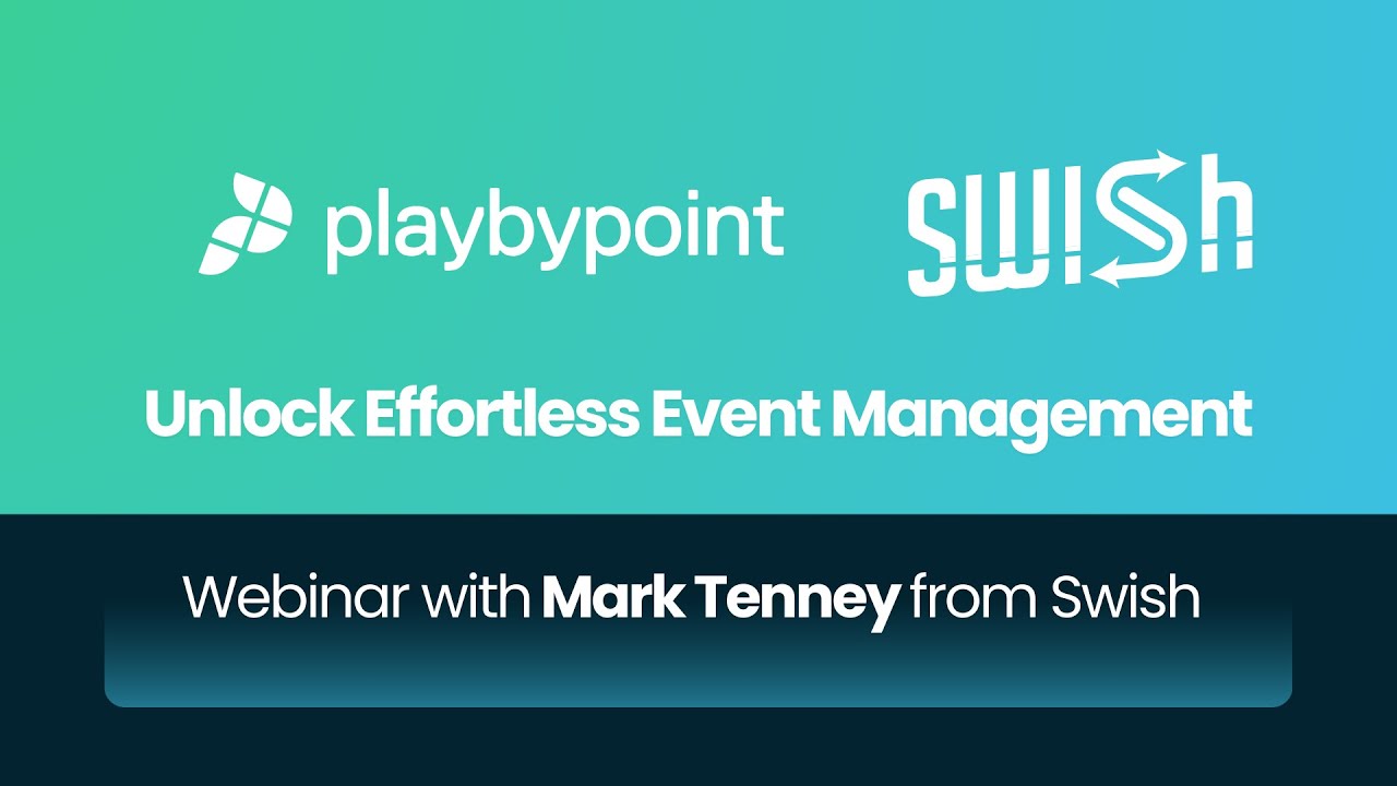 Unlock Effortless Event Management with the Playbypoint + Swish API Integration - YouTube