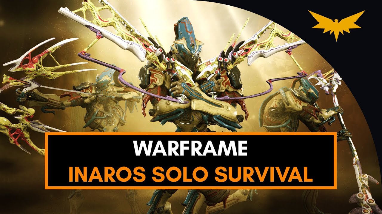 Warframe: Kuva Fortress 1 Hour Solo Survival | Inaros + Amprex + Karyst ...