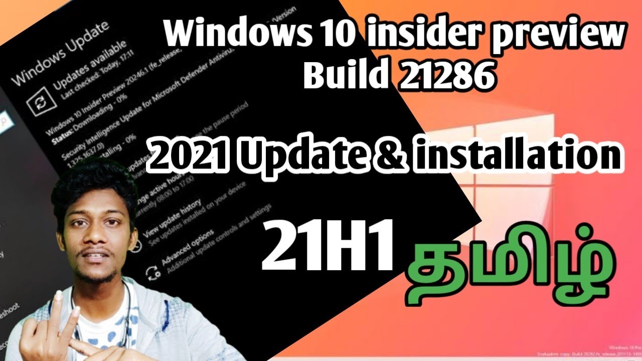 Download Windows 10 Latest update Insider preview Build 21286 2021 ...