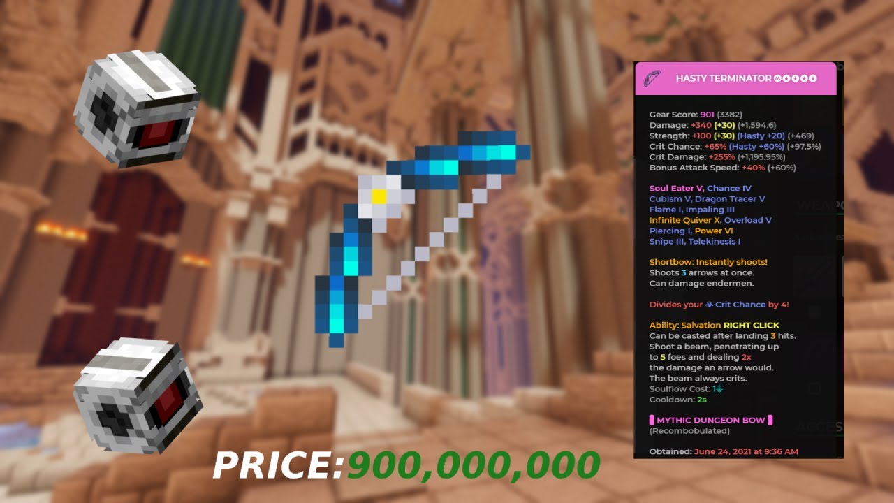 Maxing Out A TERMINATOR | Hypixel Skyblock - YouTube