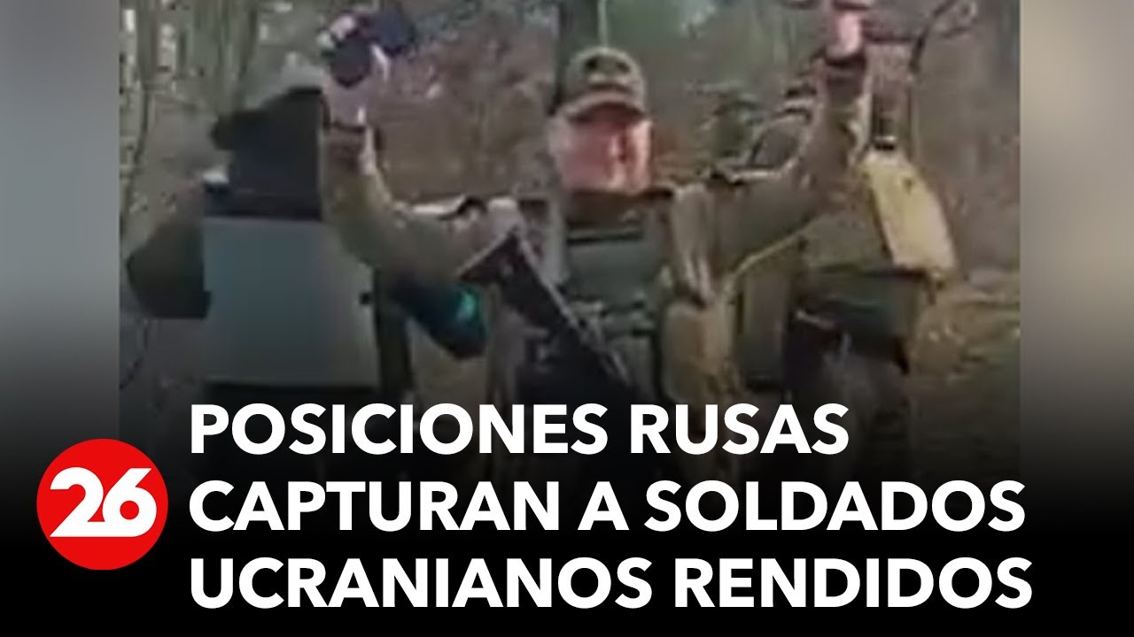 GUERRA RUSIA-UCRANIA | Posiciones rusas capturan a soldados ucranianos ...