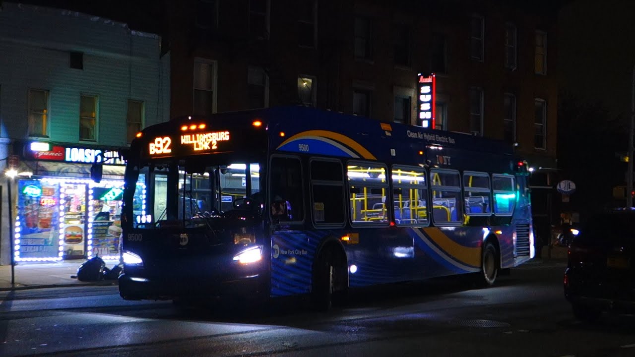 MTA New York City Bus 2018 New Flyer XDE40 "Xcelsior" Hybrid 9500 On ...