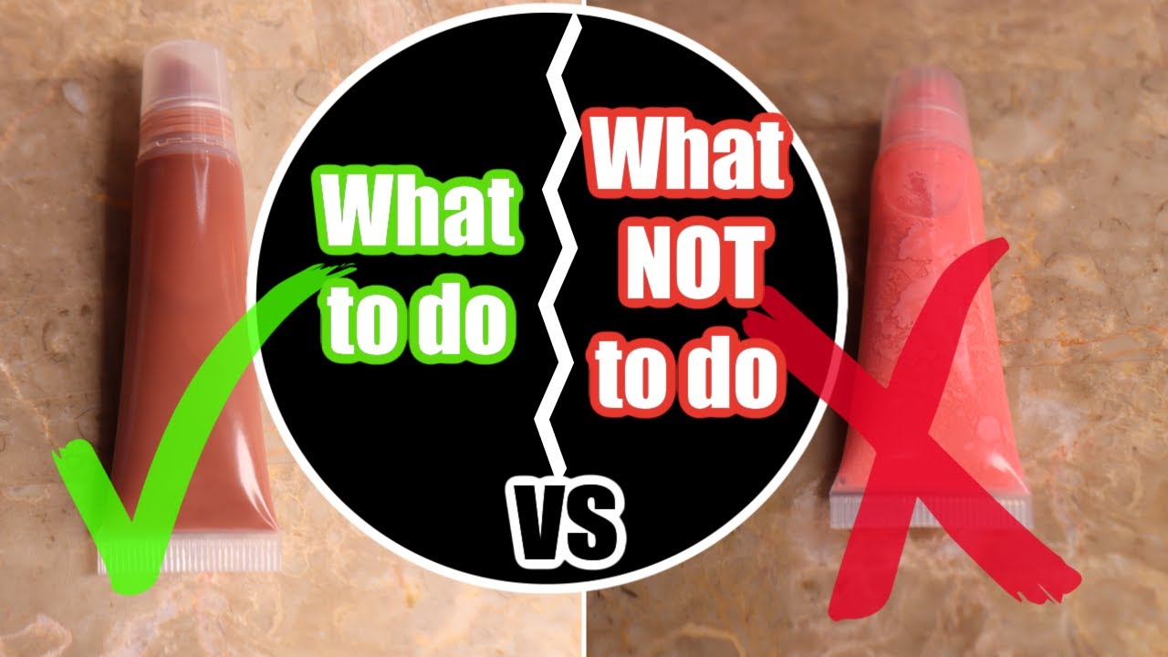 Day 4 - DIY Lip Gloss - Building my business - YouTube