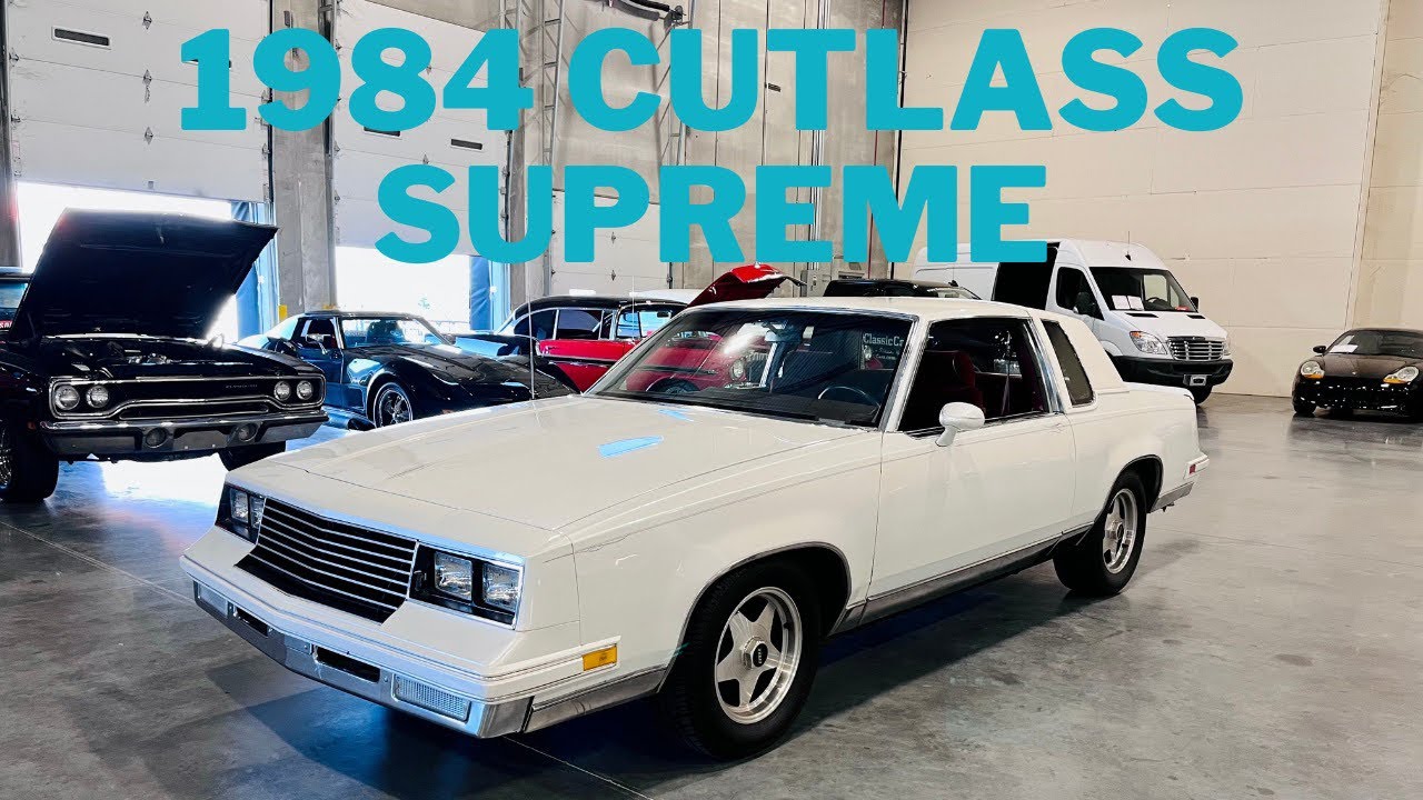 1984 CUTLASS Supreme - YouTube