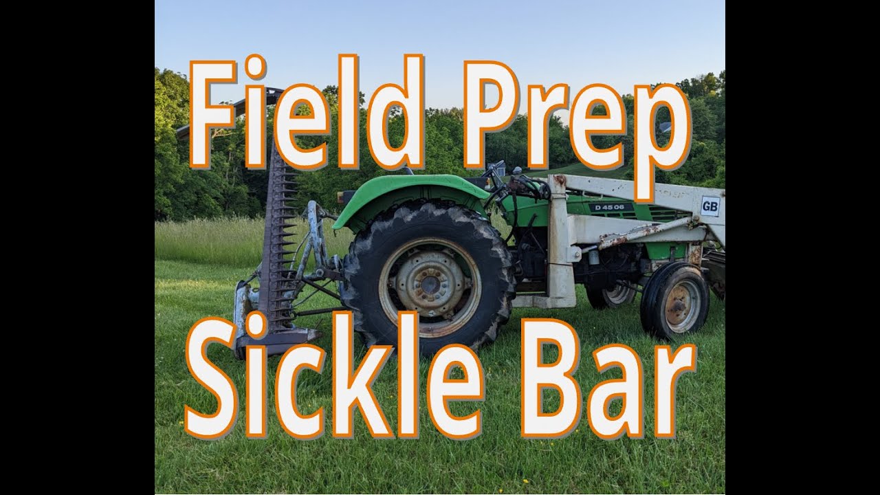 Field Prep – Ford Sickle Bar Mower – Grease Fittings + Belt - YouTube