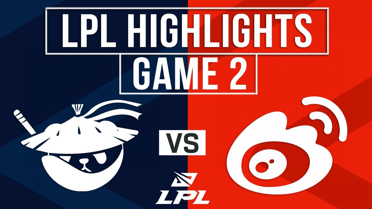AL vs WBG Highlights Game 2 | LPL 2025 Split 2 Playoffs | Anyone's Legend vs Weibo Gaming - YouTube