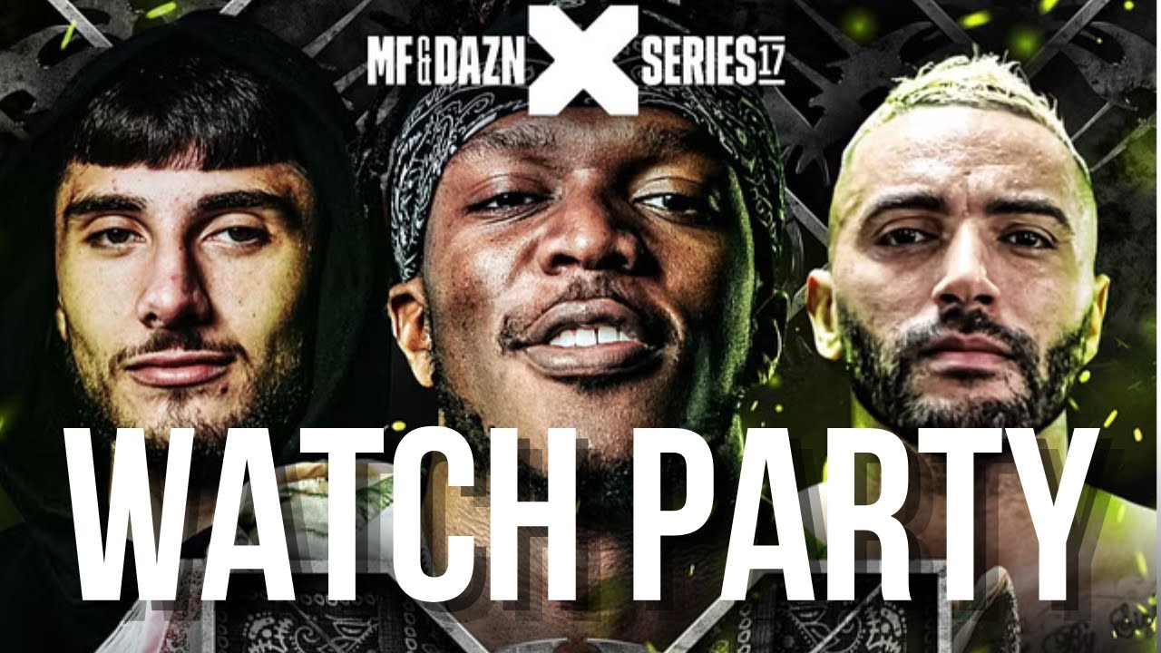 MISFITS BOXING X SERIES 17 WATCH PARTY - YouTube