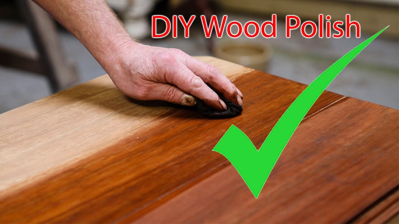 DIY Wood Polish at Home - YouTube