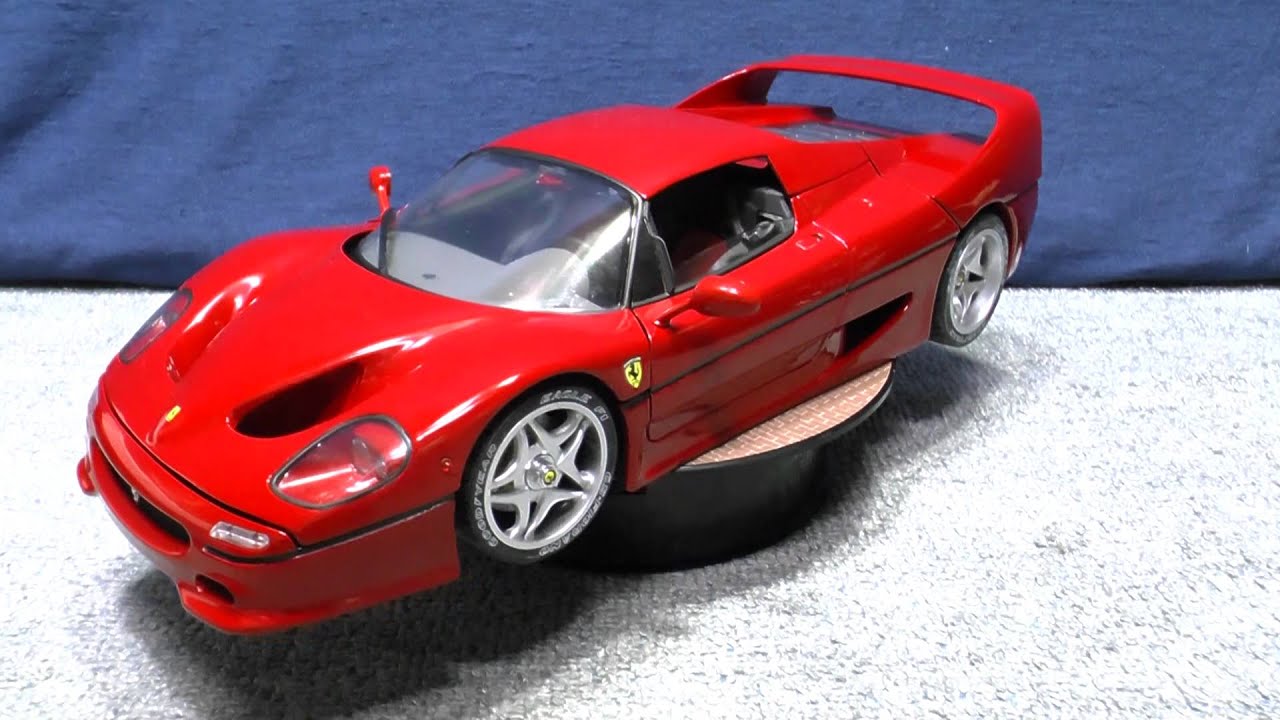 タミヤ コレクターズクラブ フェラーリF50 完成品 TAMIYA FERRARI F50 ASSEMBLED - YouTube