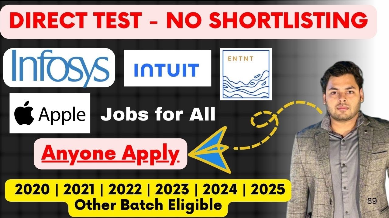 Direct Test Hiring | Jobs for 2025, 2024, 2023, 2022 to 2020 | ENTNT ...
