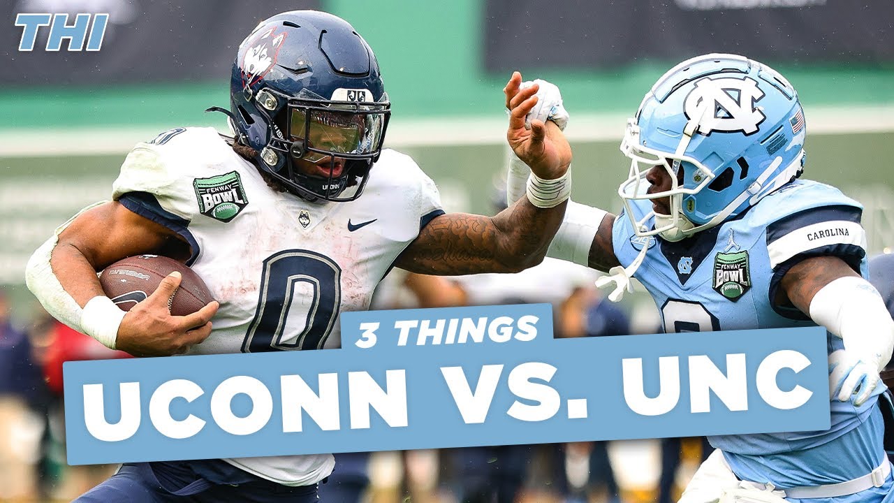 3 Things | UNC's Season Ends With A Whimper In Loss To UConn - YouTube