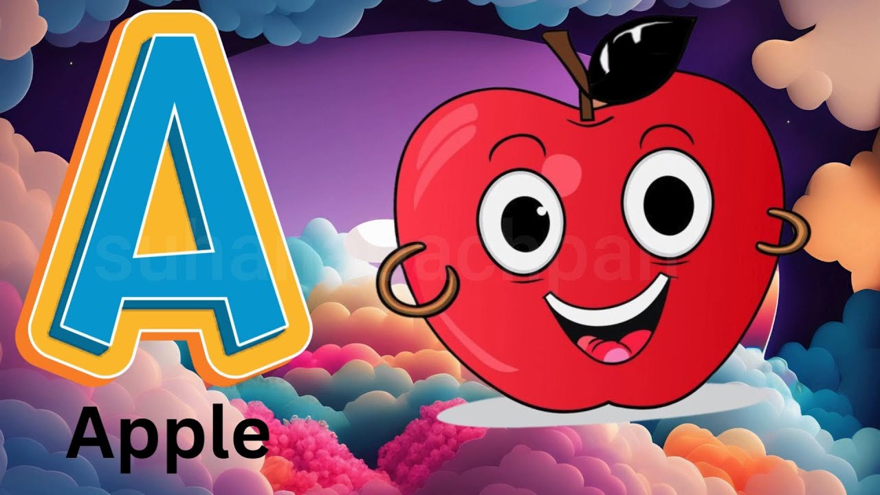A is for Apple A A Apple / Popular Kids Learning ABC Phonics Song A to ...