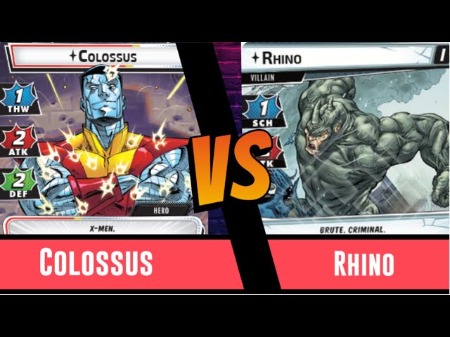 Colossus Vs Rhino