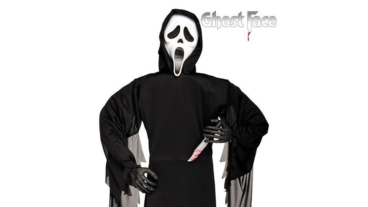 NEW 6 foot tall Ghostface Figure with Knife - Scream - YouTube