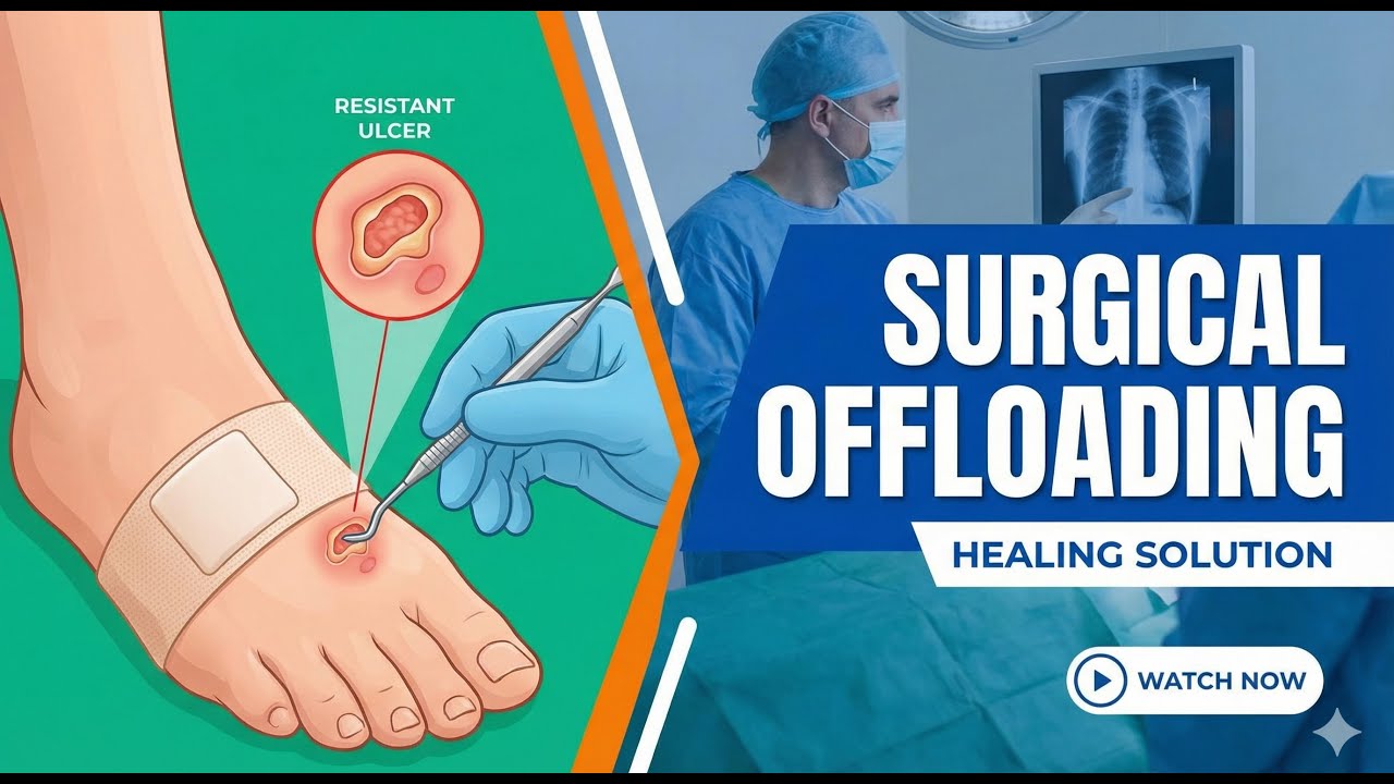 Surgical Offloading in Resistant Diabetic Foot Ulcers | When & How to ...