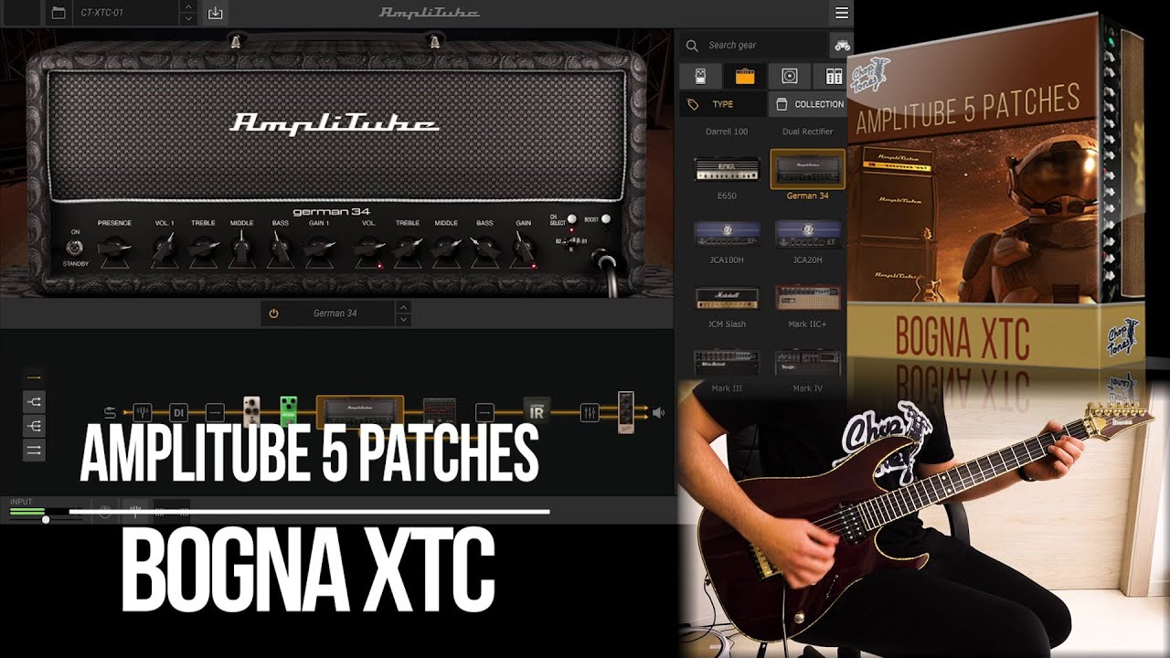 Bogner Ecstasy 101B Amp Pack for IK Multimedia Amplitube 5 ...