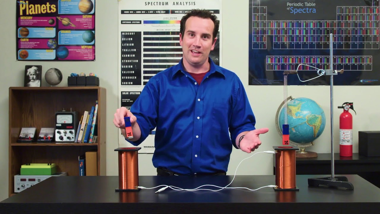 Air Core Solenoid Demonstration | Arbor Scientific - YouTube